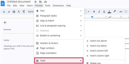 How to Insert a Table in Gmail