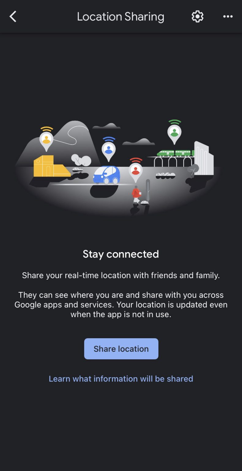 How to Share Live Location on Google Maps