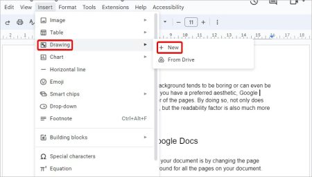 How to Change Background Color on Google Docs