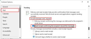 How to Request Read Receipts in Microsoft Outlook