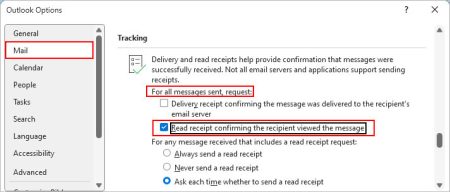 How to Request Read Receipts in Microsoft Outlook