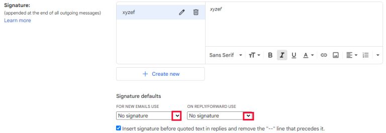 How to Add Signature in Gmail