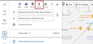 How to Change Google Maps to Walking