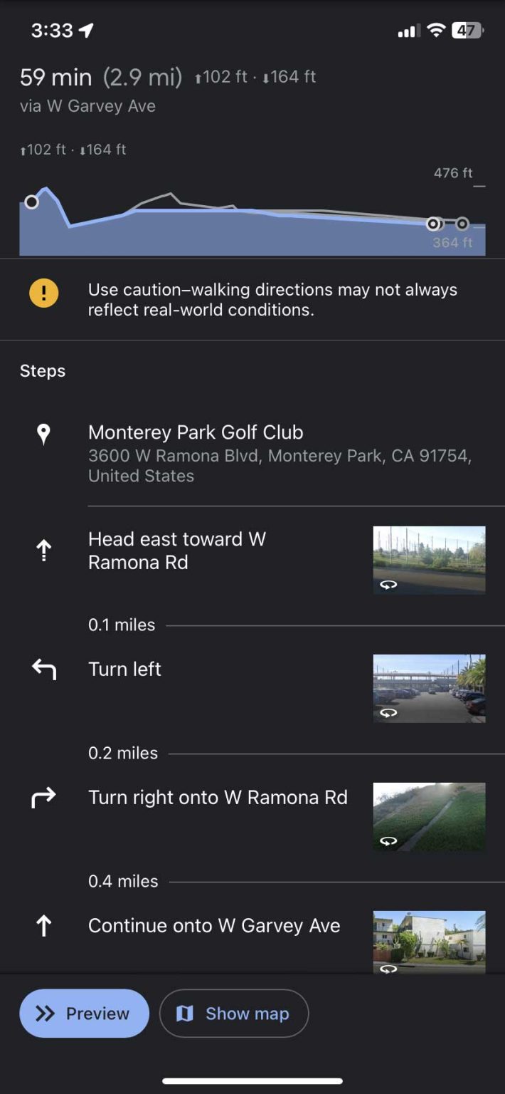 How to Change Google Maps to Walking
