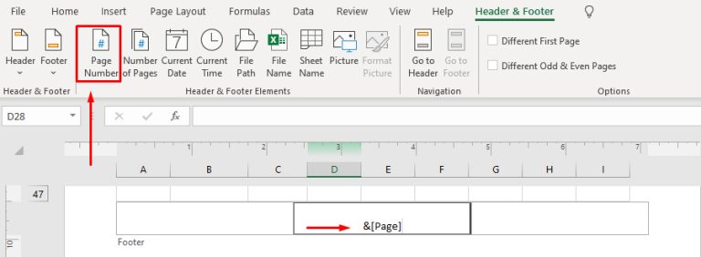 How to Add a Footer in Microsoft Excel