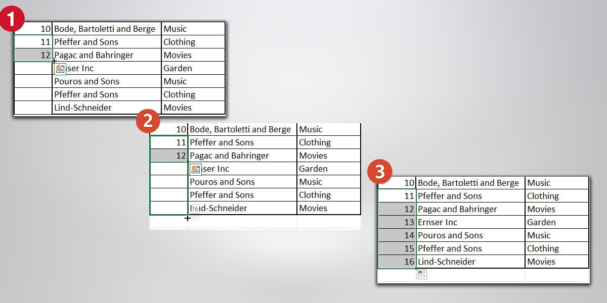 How to Number Rows in Excel