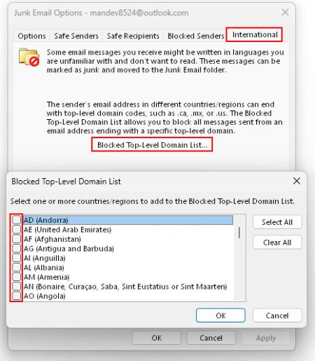 How to Block Email on Outlook