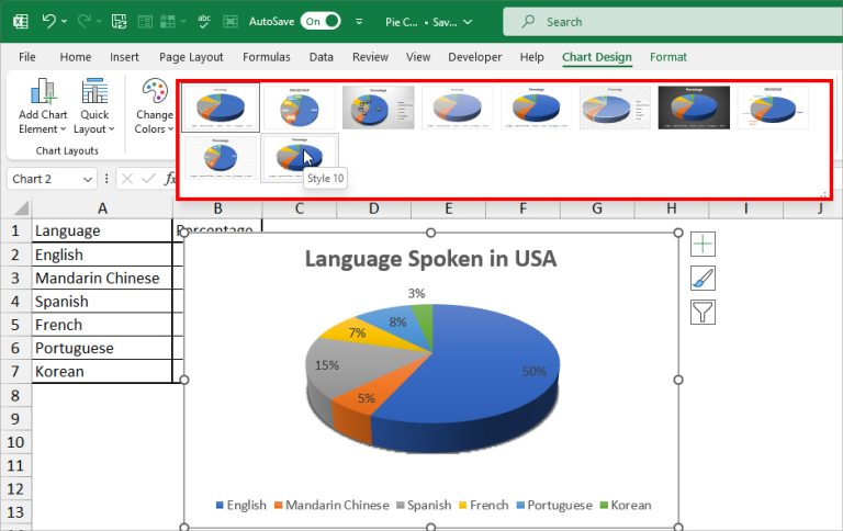 How to Make Pie Chart in Excel