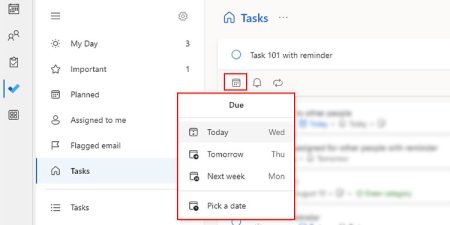 How to Setup Task Reminder on Outlook