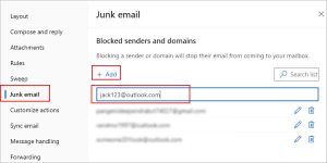 How to Block Email on Outlook