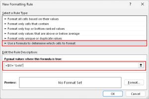 Conditional Formatting in Excel—Detailed Guide