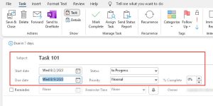 How to Setup Task Reminder on Outlook
