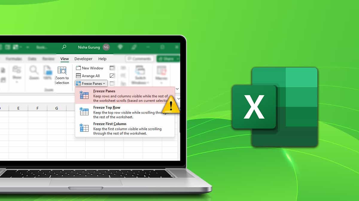 7 Ways To Fix Freeze Panes Not Working In Excel