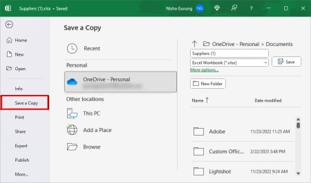 How to Duplicate an Excel File