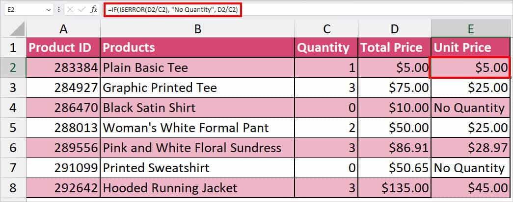 ISERROR Function in Excel - How to Use It