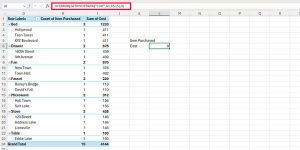 GETPIVOTDATA in Excel- How to Use it