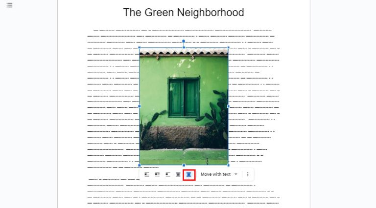 How to Edit Images in Google Docs