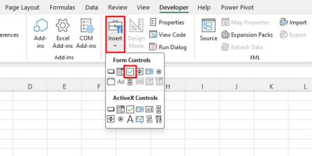 How to Insert Checkbox in Excel