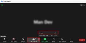 How to Draw on Zoom Whiteboard