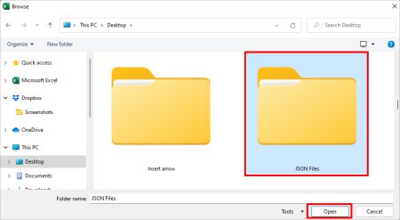 How to Import JSON Into Excel