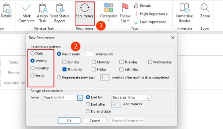 How to Setup Task Reminder on Outlook