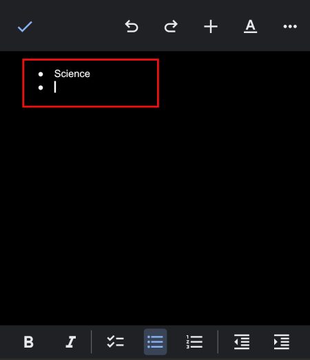 Bullet Points in Google Docs - How to Use them Properly