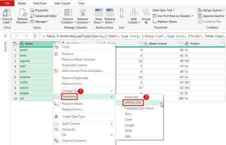 How to Capitalize All Letters in Excel