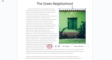 How to Edit Images in Google Docs