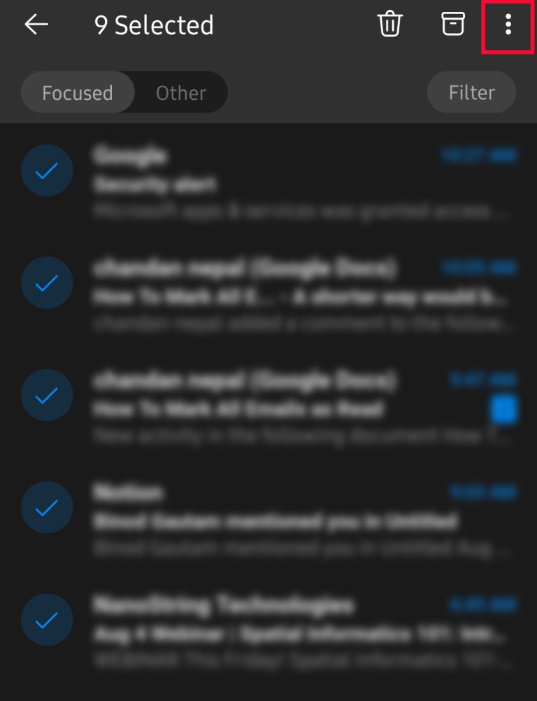 How to Mark All Emails as Read