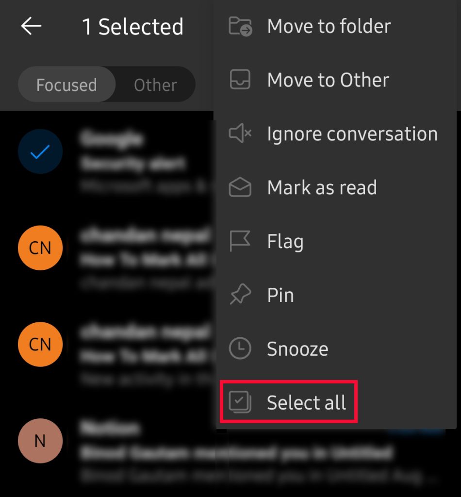 How to Mark All Emails as Read