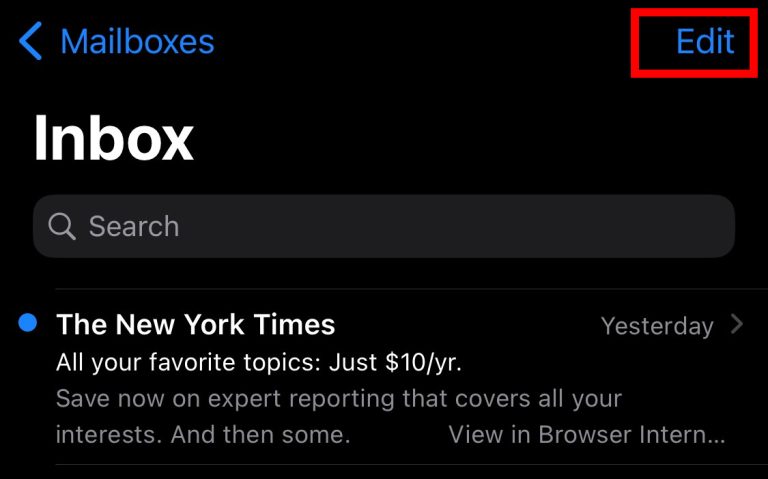 How to Mark All Emails as Read