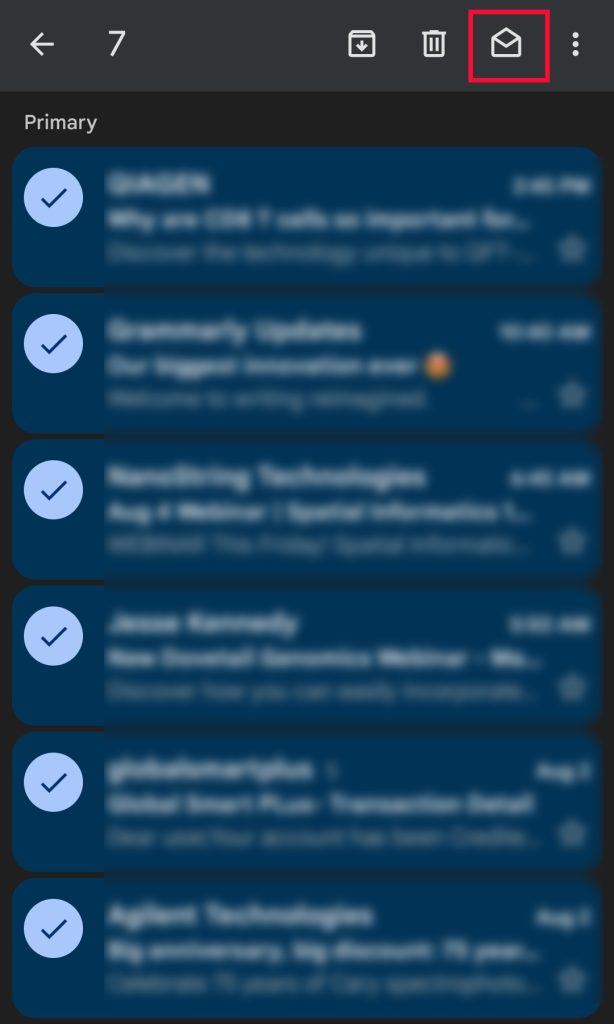 How to Mark All Emails as Read
