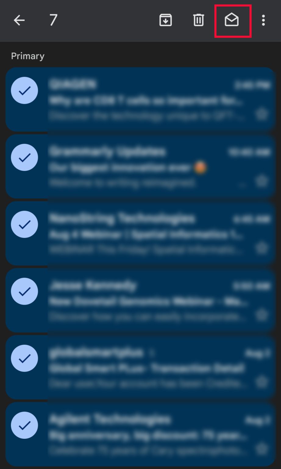 How to Mark All Emails as Read