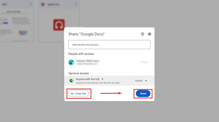 How to Share Google Drive Link Without Access