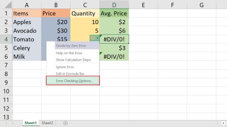 How to Ignore All Errors in Excel? 5 Easy Ways