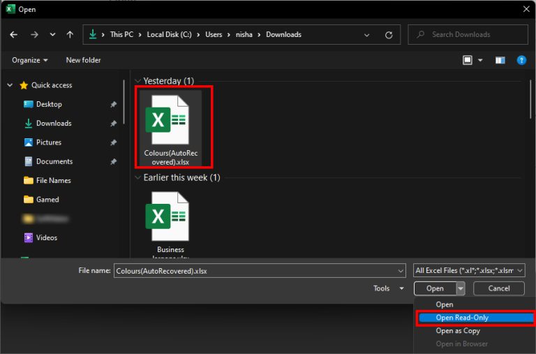 How to Fix the “Excel Found Unreadable Content” Error