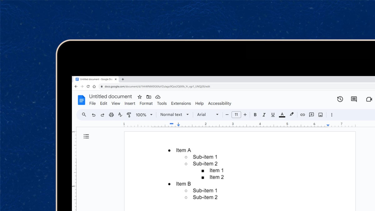 Bullet Points in Google Docs - How to Use them Properly
