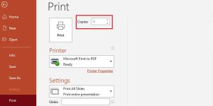 How to Create and Print a PowerPoint Handout