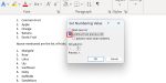 How to Continue Numbering Between Two Lists in Word