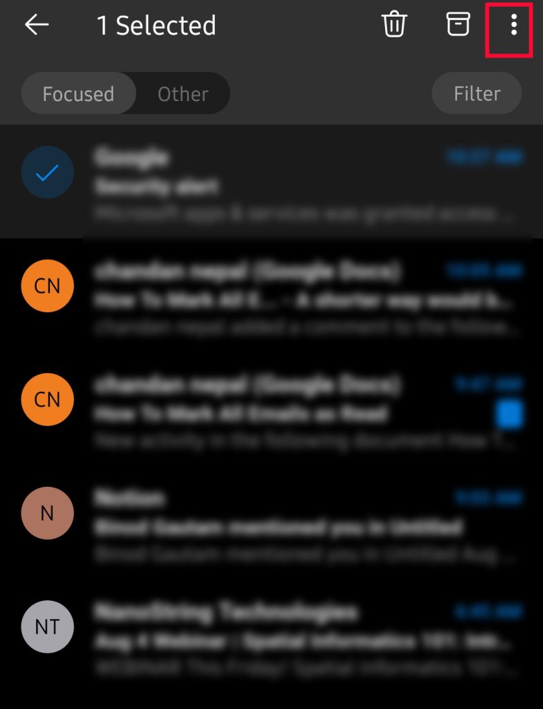 How to Mark All Emails as Read