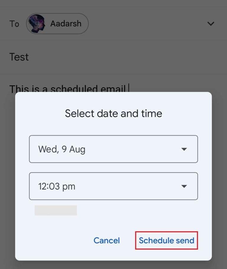 How to Schedule Emails in Gmail