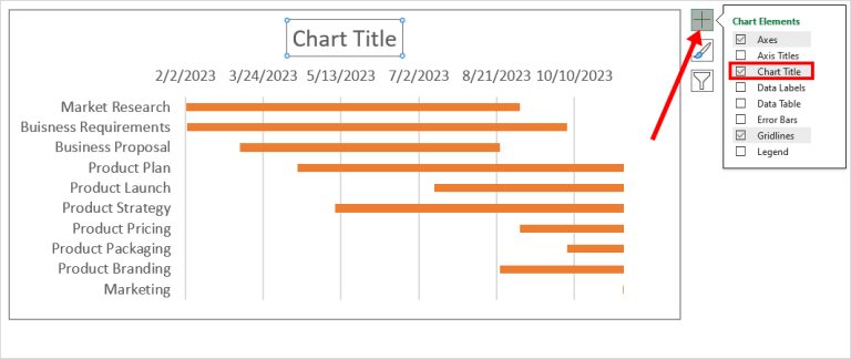 How to Make a Gantt Chart in Excel
