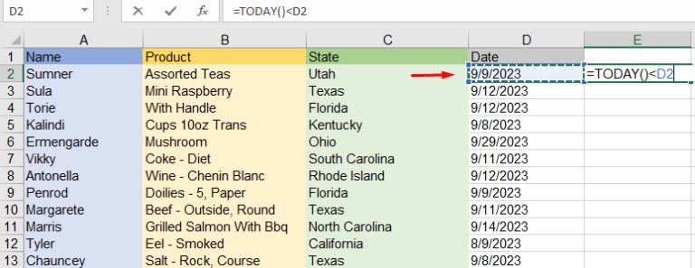How to Apply Conditional Formatting Based on a Date