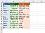 How to Add Country Code in Excel