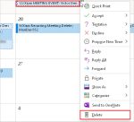 How to Delete Calendar in Outlook