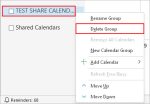 How to Delete Calendar in Outlook