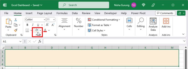 A Beginner's Guide to Dashboard in Excel