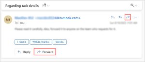 How to Forward Emails in Outlook?
