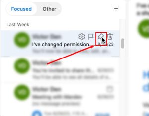 How to Pin Email in Outlook