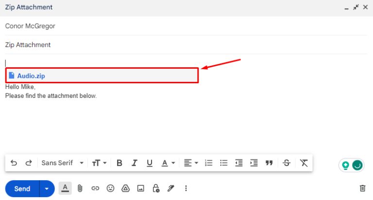 How to Create and Send Zip Files in Gmail